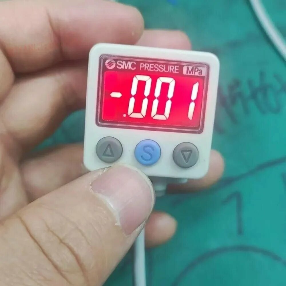 Цифровой манометр, прецизионный цифровой датчик давления, пневматический датчик вакуума отрицательного давления, ISE30A-01-D