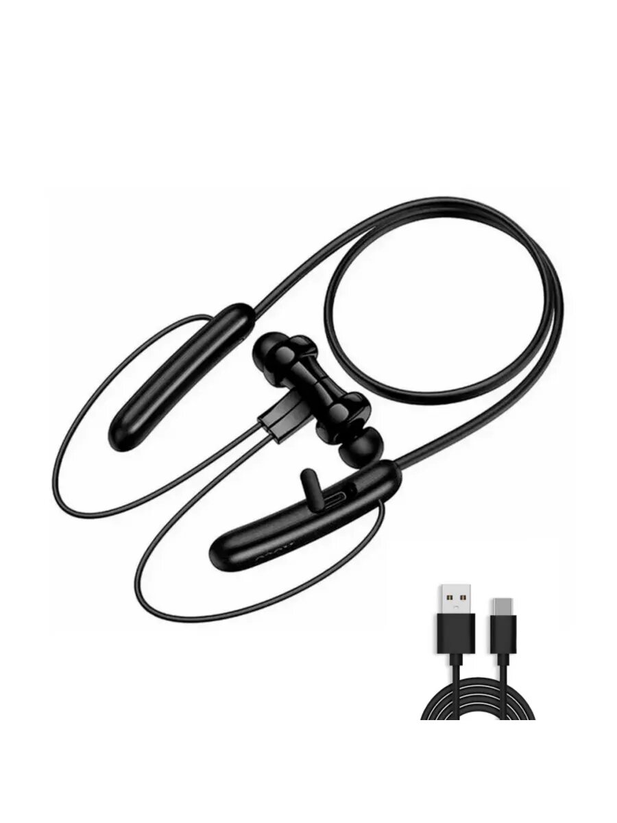 Гарнитура Bluetooth Wireless Earphones ES75 HOCO Черная