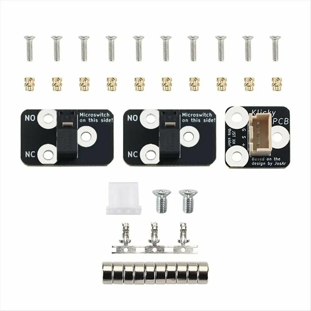 Комплект для автоматической калибровки по оси Z для 3D-принтеров PCB Klicky Kit D2F-01/D2F-01L/D2HW-A201D (для щупов и принтеров).