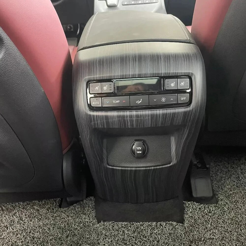 Для Hyundai Palisade 2020 2021 2022 2023: Аксессуары, накладка на рамку центрального воздуховода кондиционера, декоративная отделка интерьера автомобиля