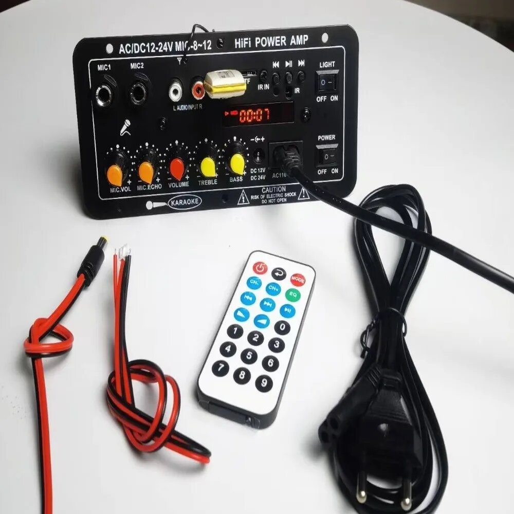 DITIPOO FM-радио модуль Bluetooth черный и золотой Black-EU