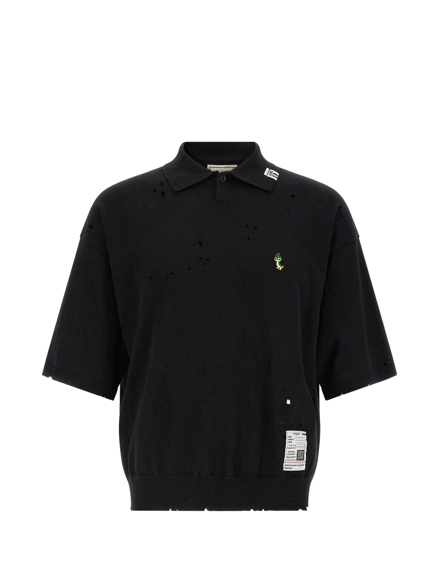 Рубашка Logo-embroidered polo shirt