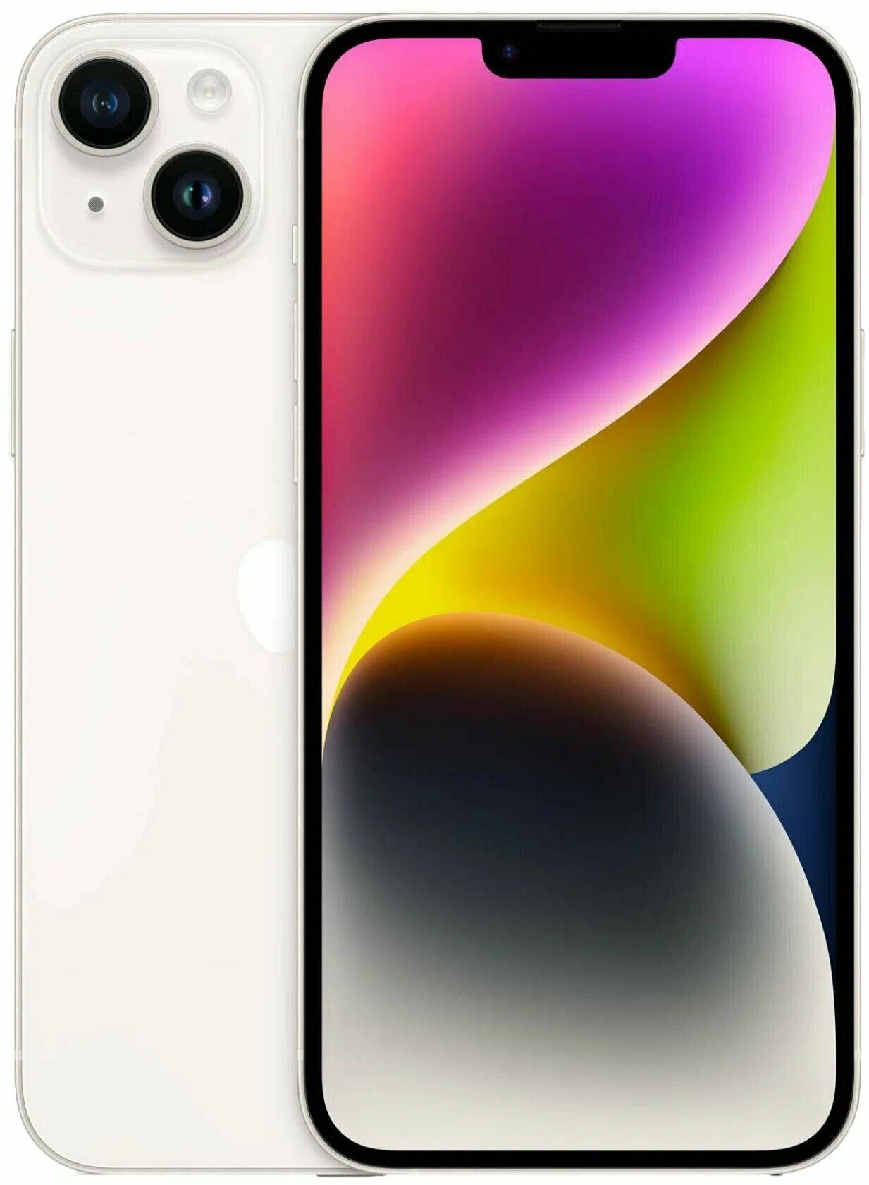 Смартфон Apple iPhone 14 128 ГБ, экран 6.1, Sim+E-Sim белый цвет