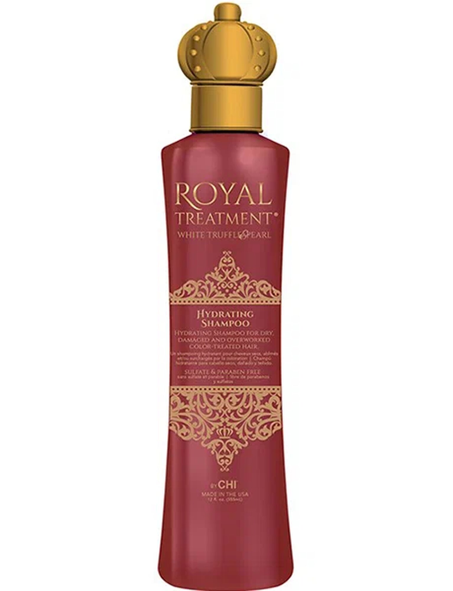 Шампунь CHI "Королевский Уход", увлажняющий, для окрашенных сухих волос, 355 мл