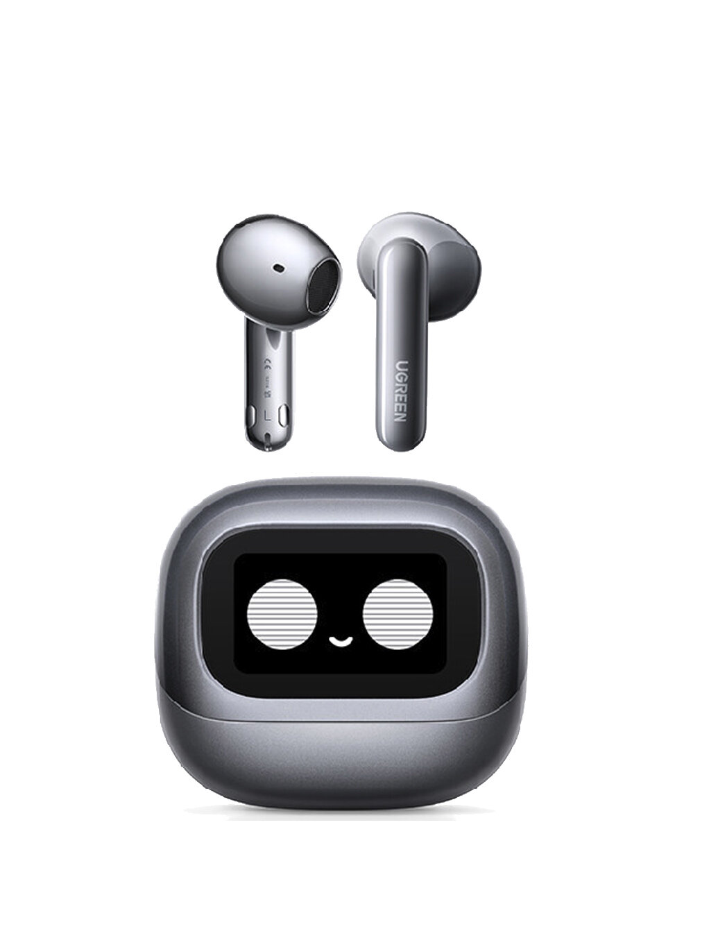 Наушники UGREEN WS216 (75288) беспроводные с экраном и ANC