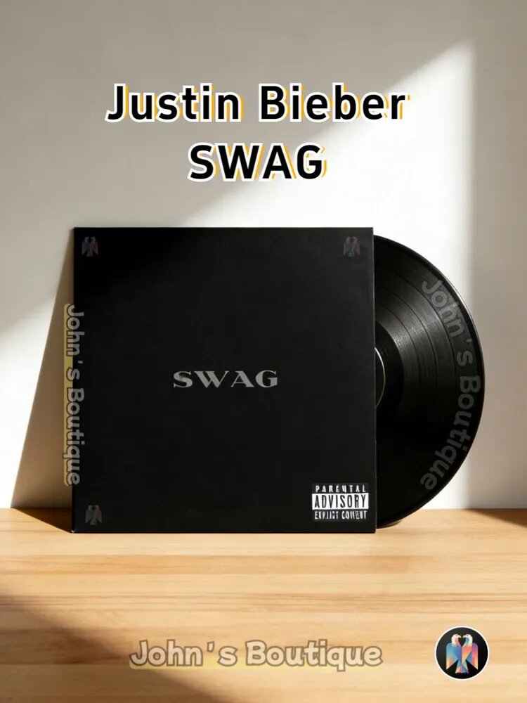 Justin Bieber SWAG Виниловая Пластинка 2LP 12 Дюймов Зарубежный рэп и хип-хоп