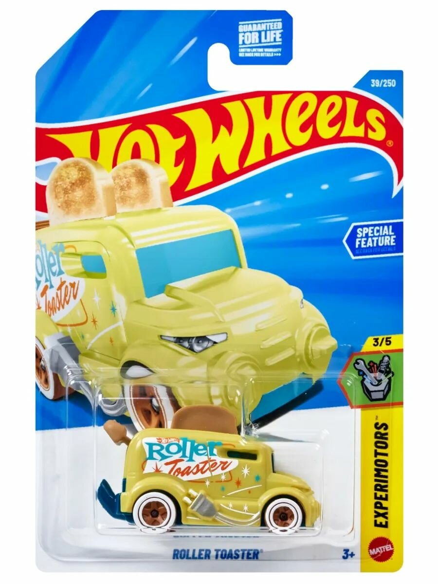JJJ10 Hot Wheels машинка металлическая игрушка коллекционная масштабная модель Roller Toaster кейс 2026