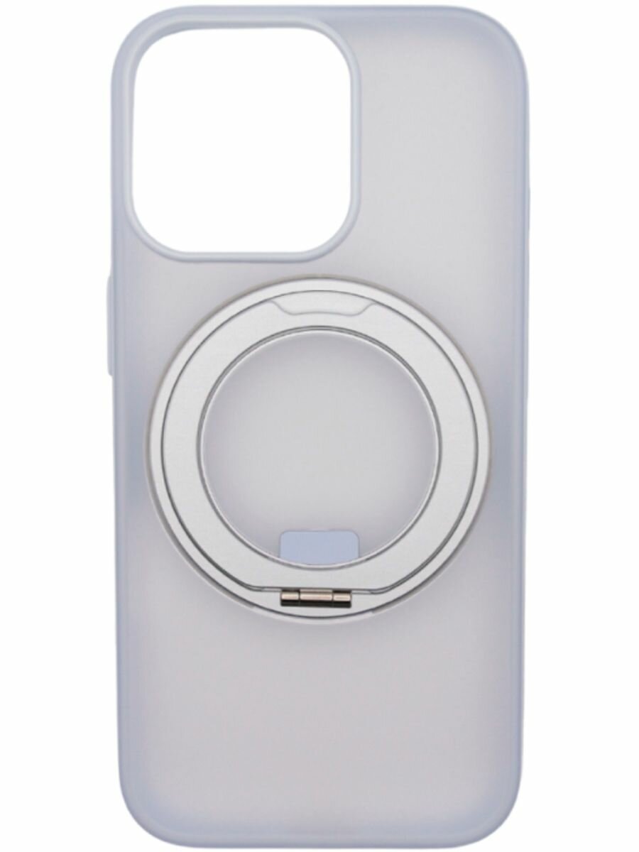 Чехол-накладка Comma Joy Elegant Magnetic 360 Rotating Stand Case для Apple iPhone 17, голубой