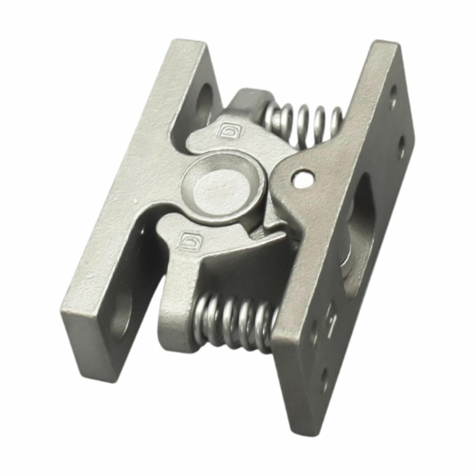 Двойной роликовый защелкивающийся фиксатор двери с пружинным механизмом, усиленный, из нержавеющей стали, для шкафов, лодок, домов, автофургонов, дверей