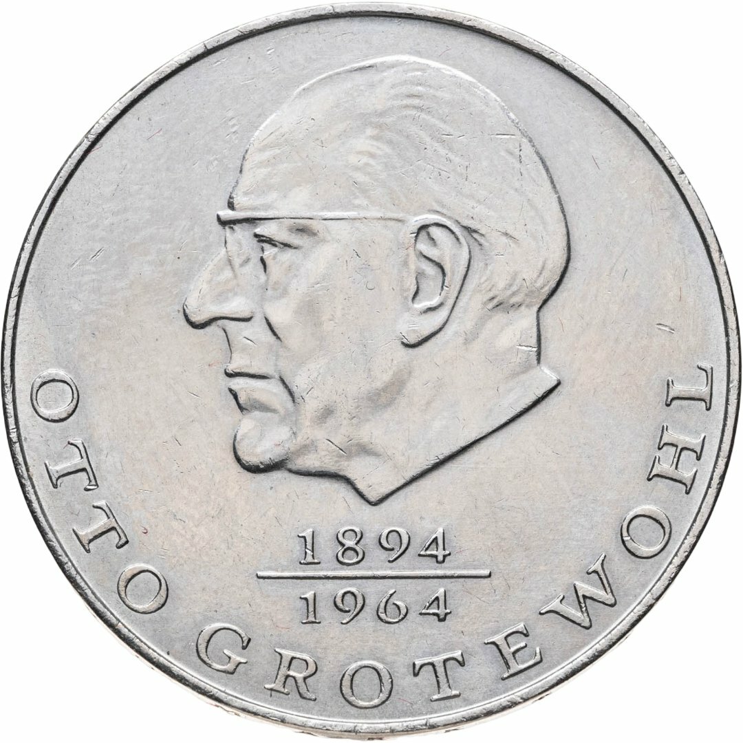 Германия (ГДР) 20 марок (mark) 1973 Отто Гротеволь