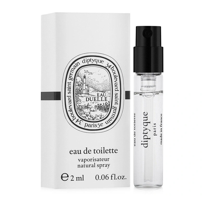 Туалетная вода Diptyque Eau Duelle миниатюра 2 мл / Пробник духов Диптик О Дуэлль / Двойственная вода