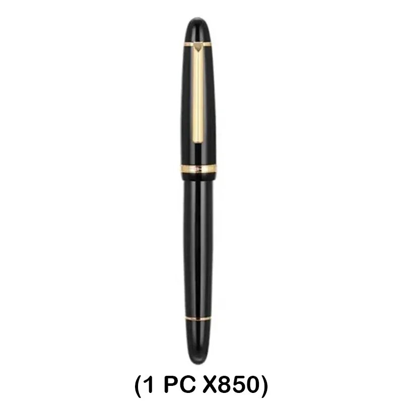 Перьевая ручка JINHAO X850, черная, F (0.5mm)