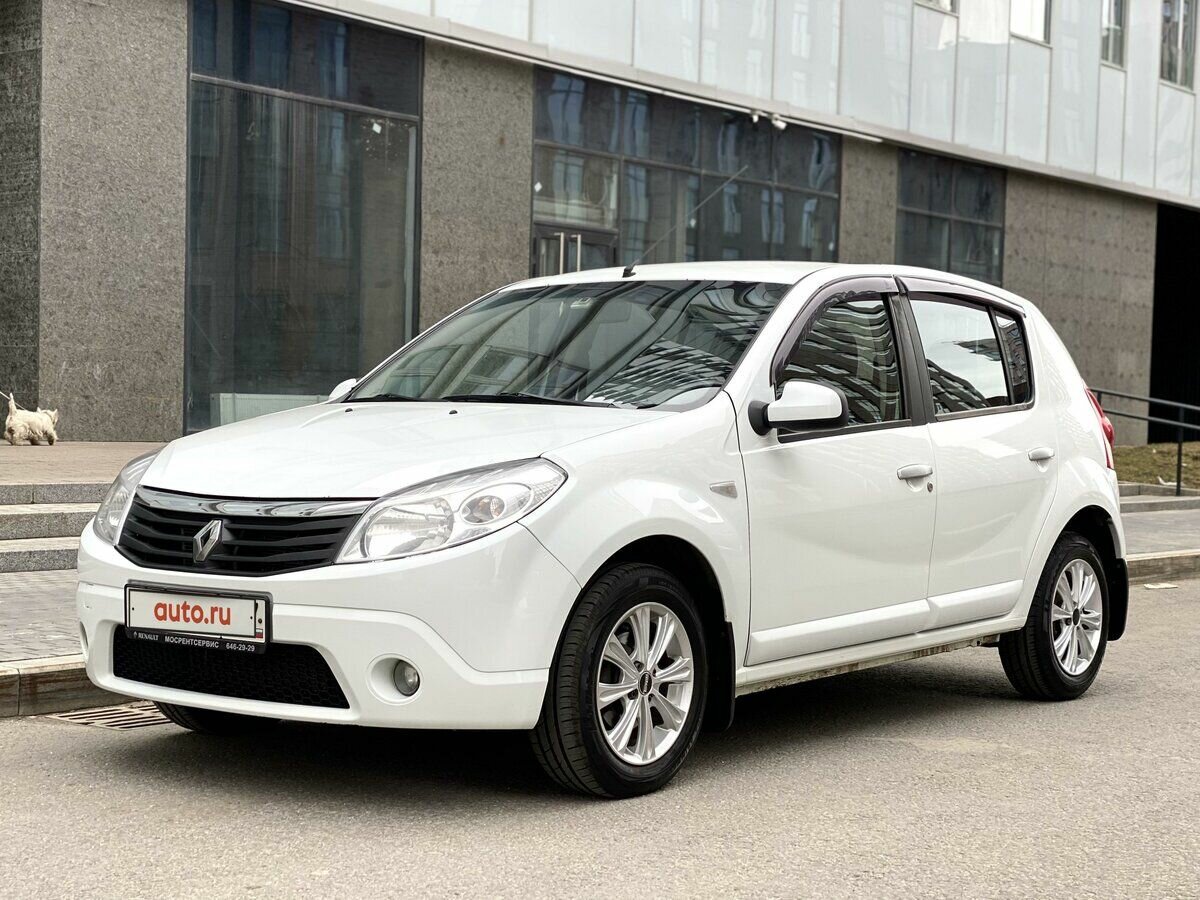 Дефлекторы для окон RENAULT SANDERO I/SANDERO STEPWAY I 2009-2014 5дв хэтчбек