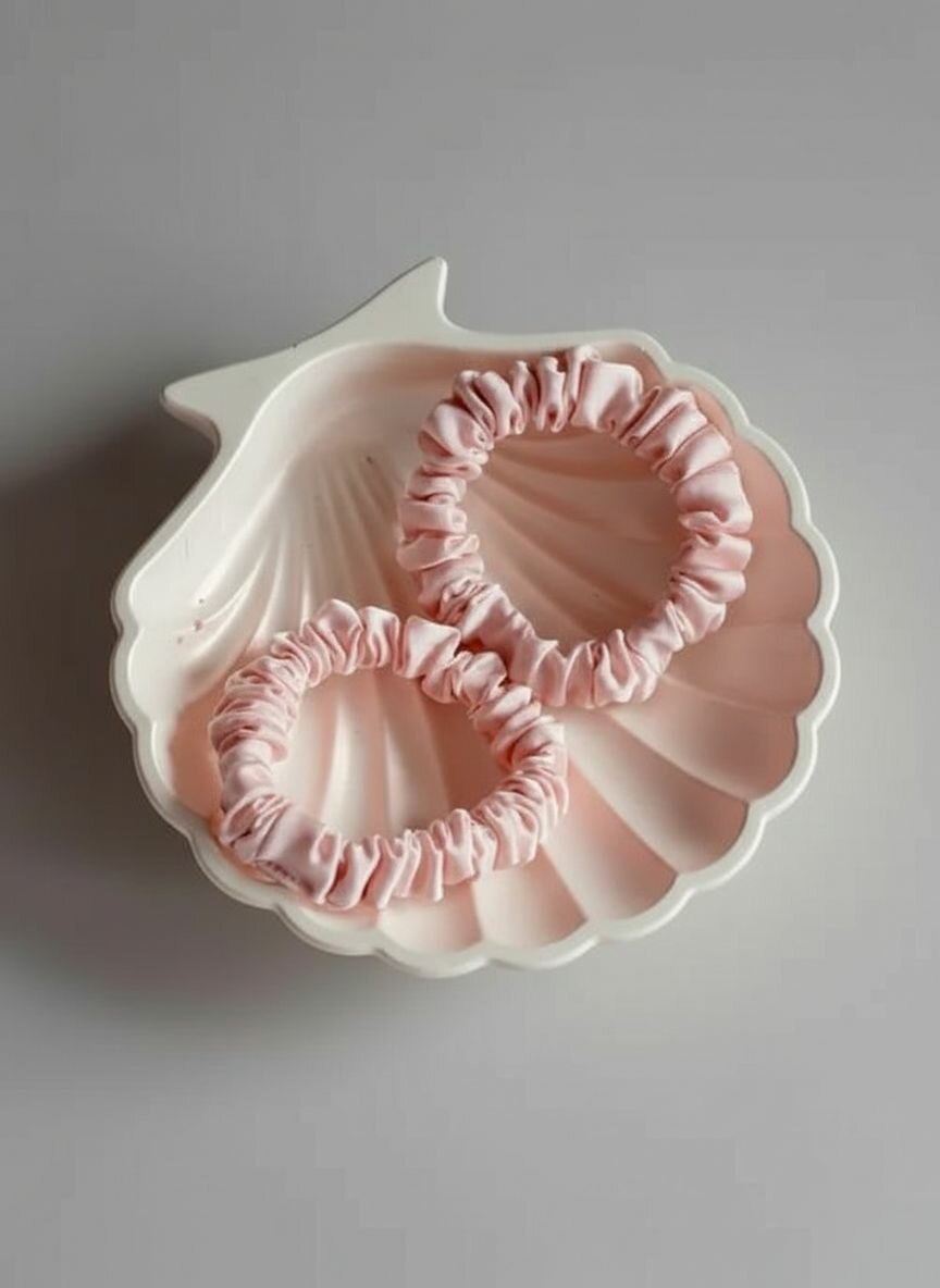 Резинка для волос шелковая детская 2 шт 8 HORAS of silk