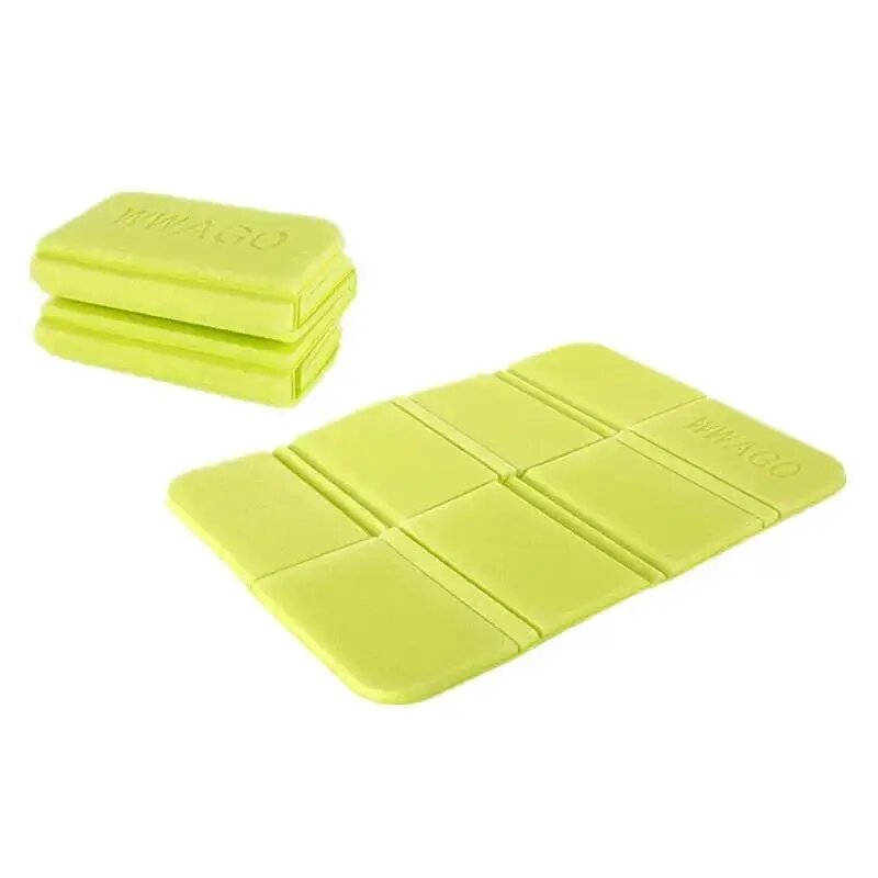 Складной коврик для йоги XPE, зеленый, lightgreen