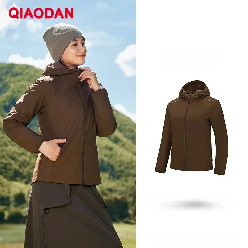 QIAODAN женская куртка Wheat Khaki, размер L