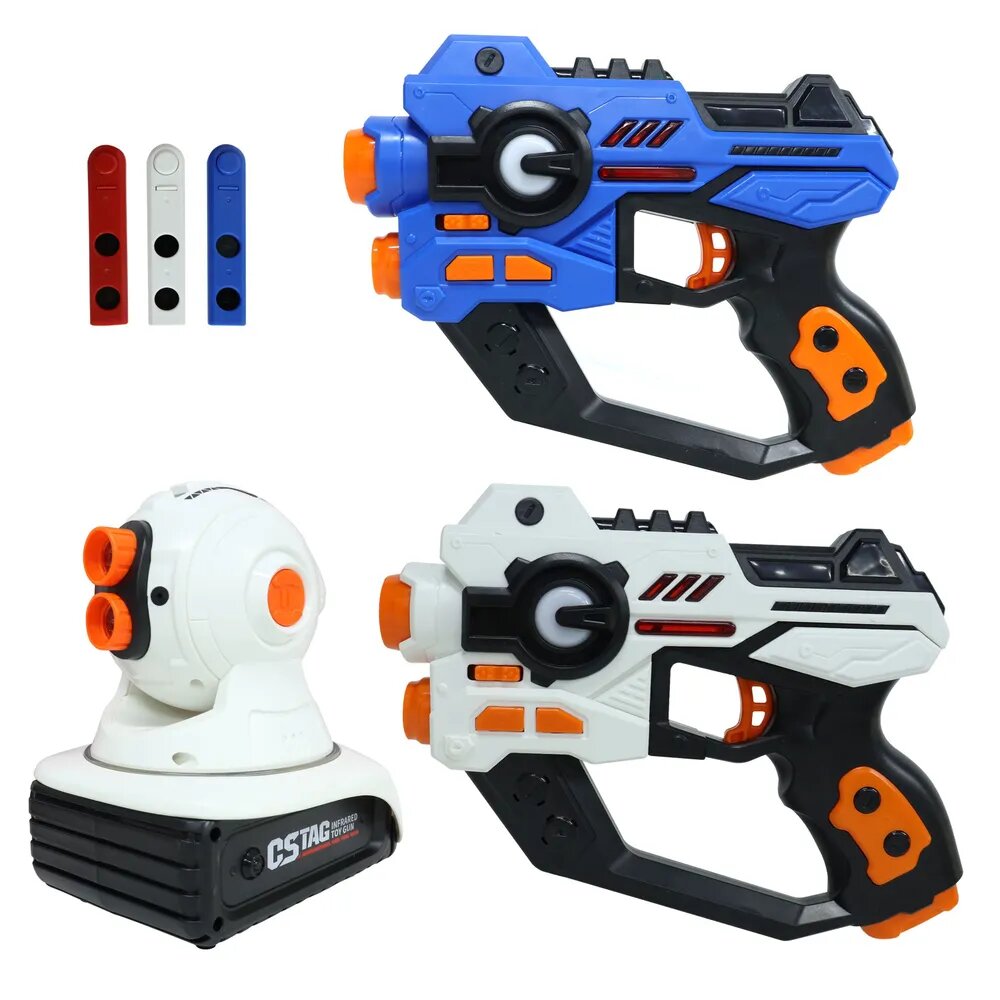 Игрушечное оружие CS TAG Infrared Toy Gun для 2 игроков, винтовка ружье