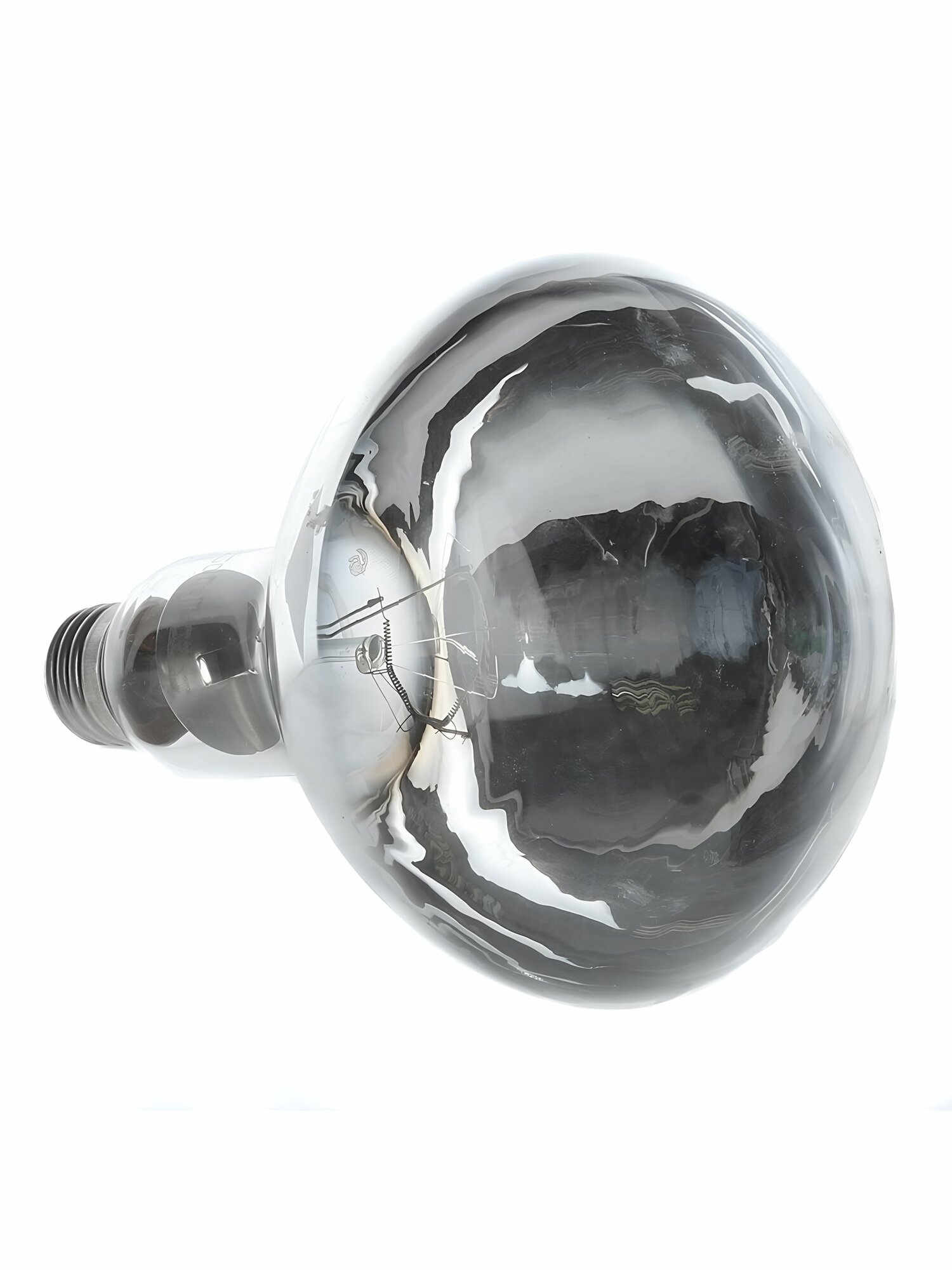 Лампочка накаливания E27, 250 Вт, теплоизлучатель, зеркальная, Калашниково