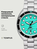 Наручные часы FOSSIL, серебряный