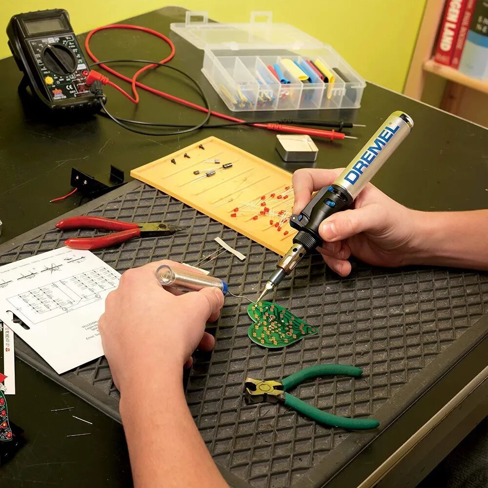 Dremel VersaTip 2000-6 - Газовый паяльник 6 предметов набор для пайки — фото 1