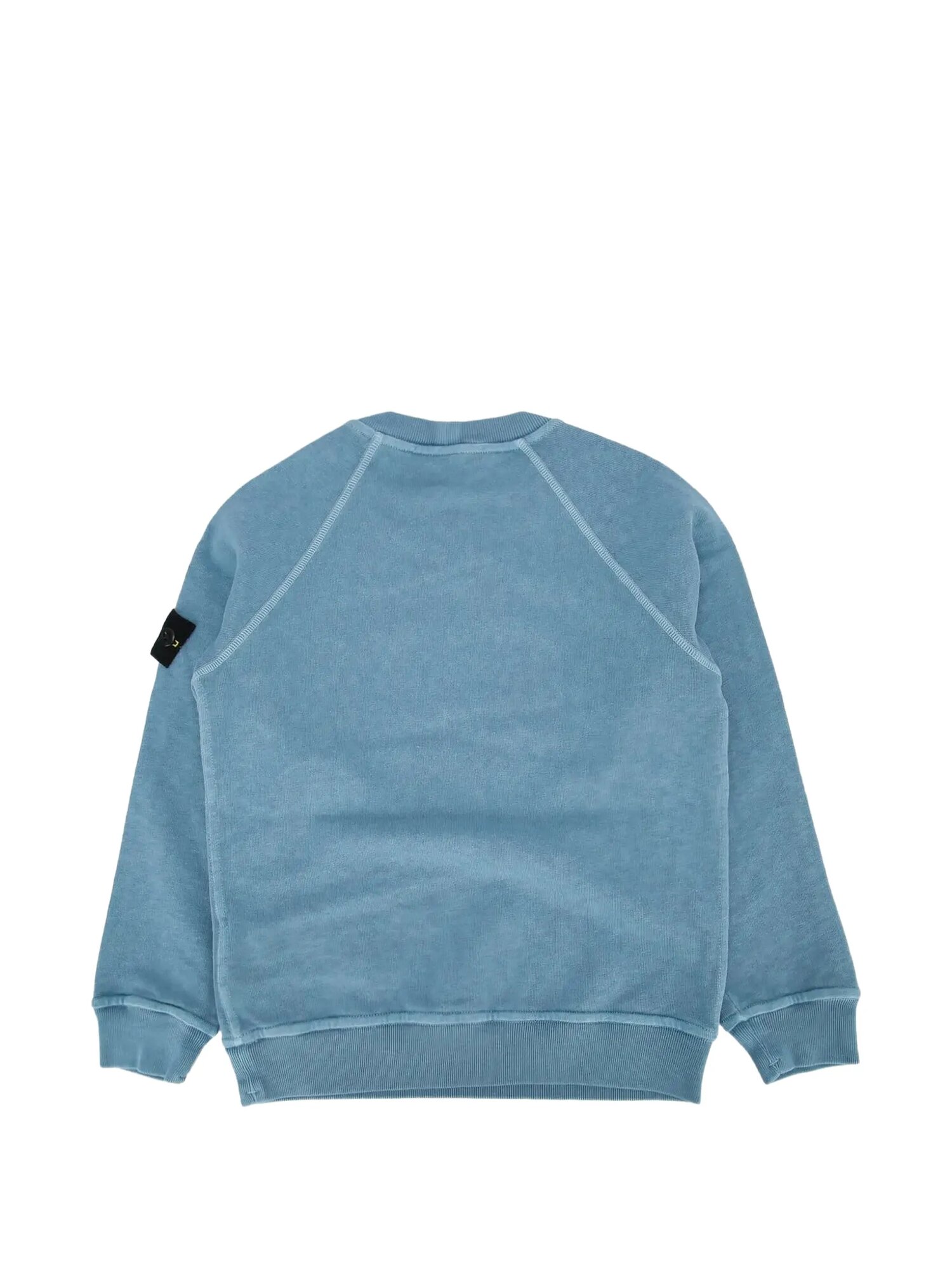 Толстовка Stone Island Compass-badge sweatshirt, размер 12 лет, синий — фото 1
