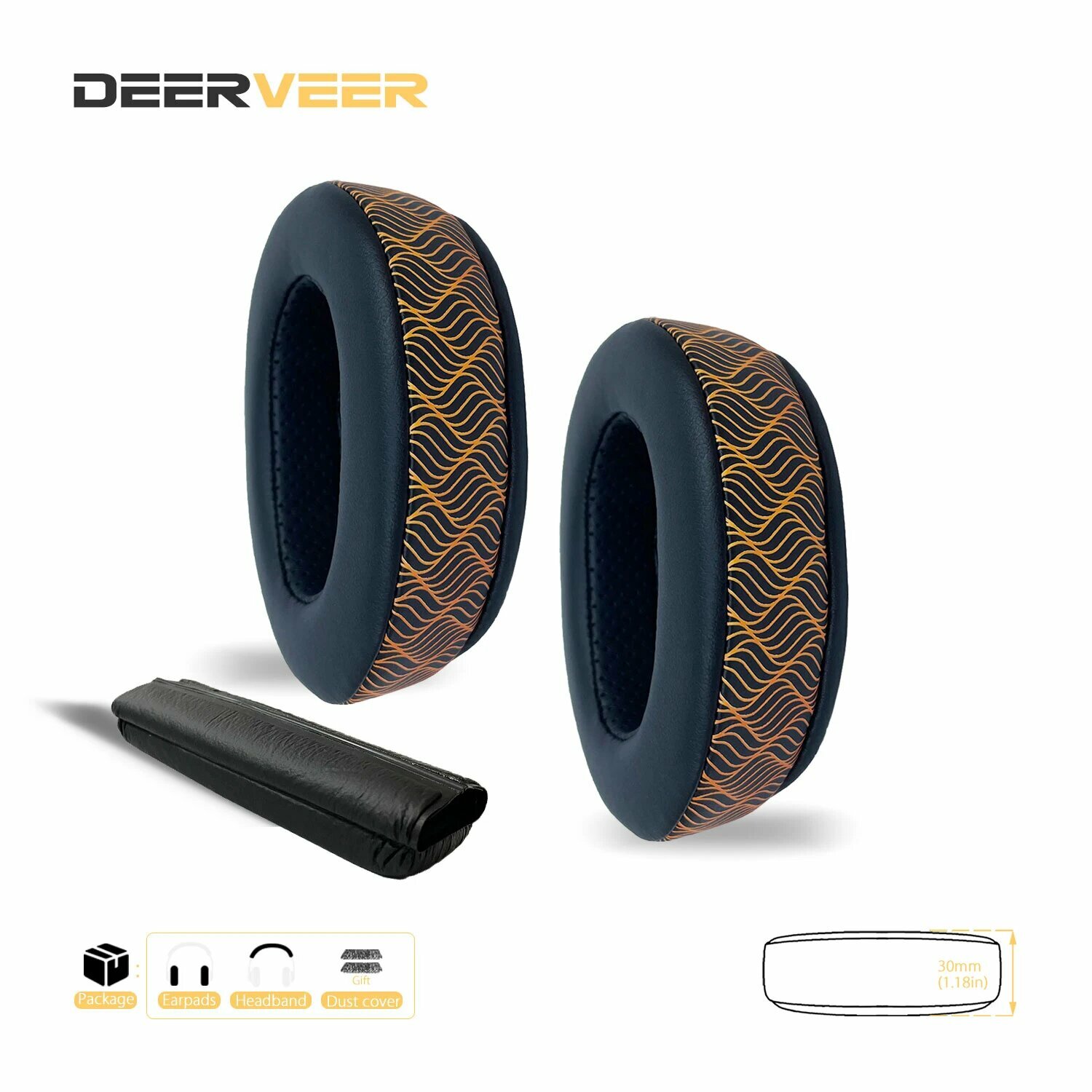 Амбушюры DEERVEER для Sennheiser HD280 Pro, Цвет: 1, band
