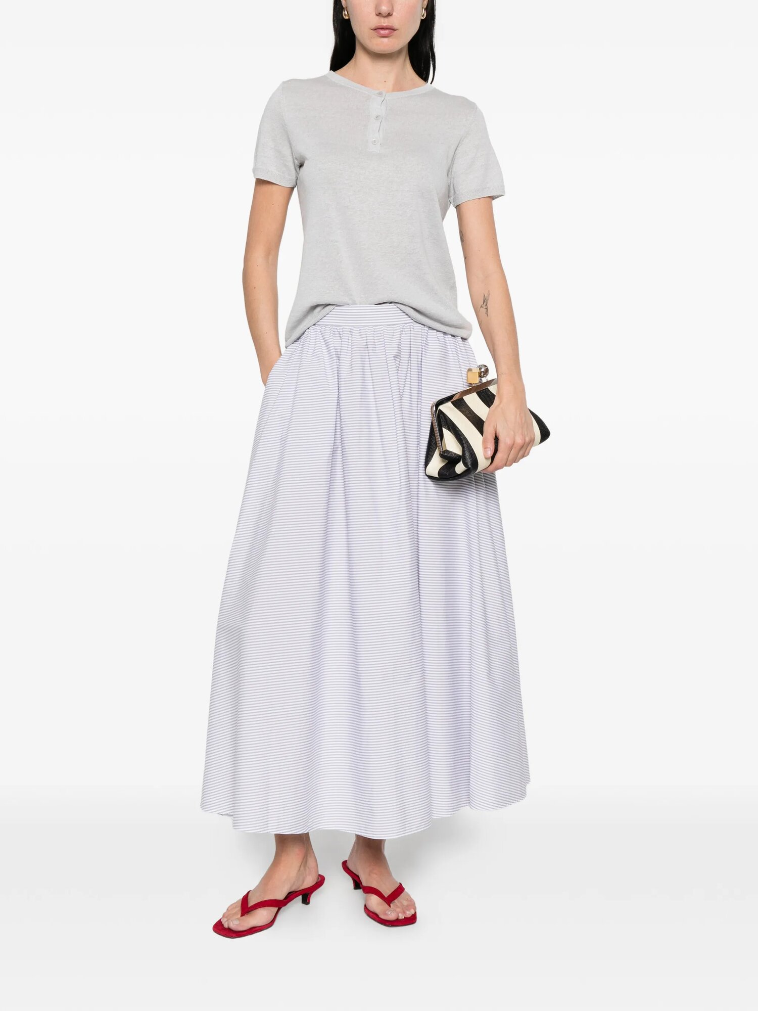 Футболка Button short-sleeve T-shirt