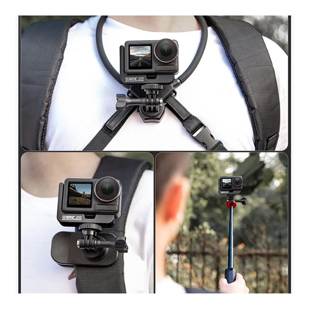 L-образный быстросъемный кронштейн для магнитного крепления Osmo360, аксессуар для горизонтальной и вертикальной стойки камеры