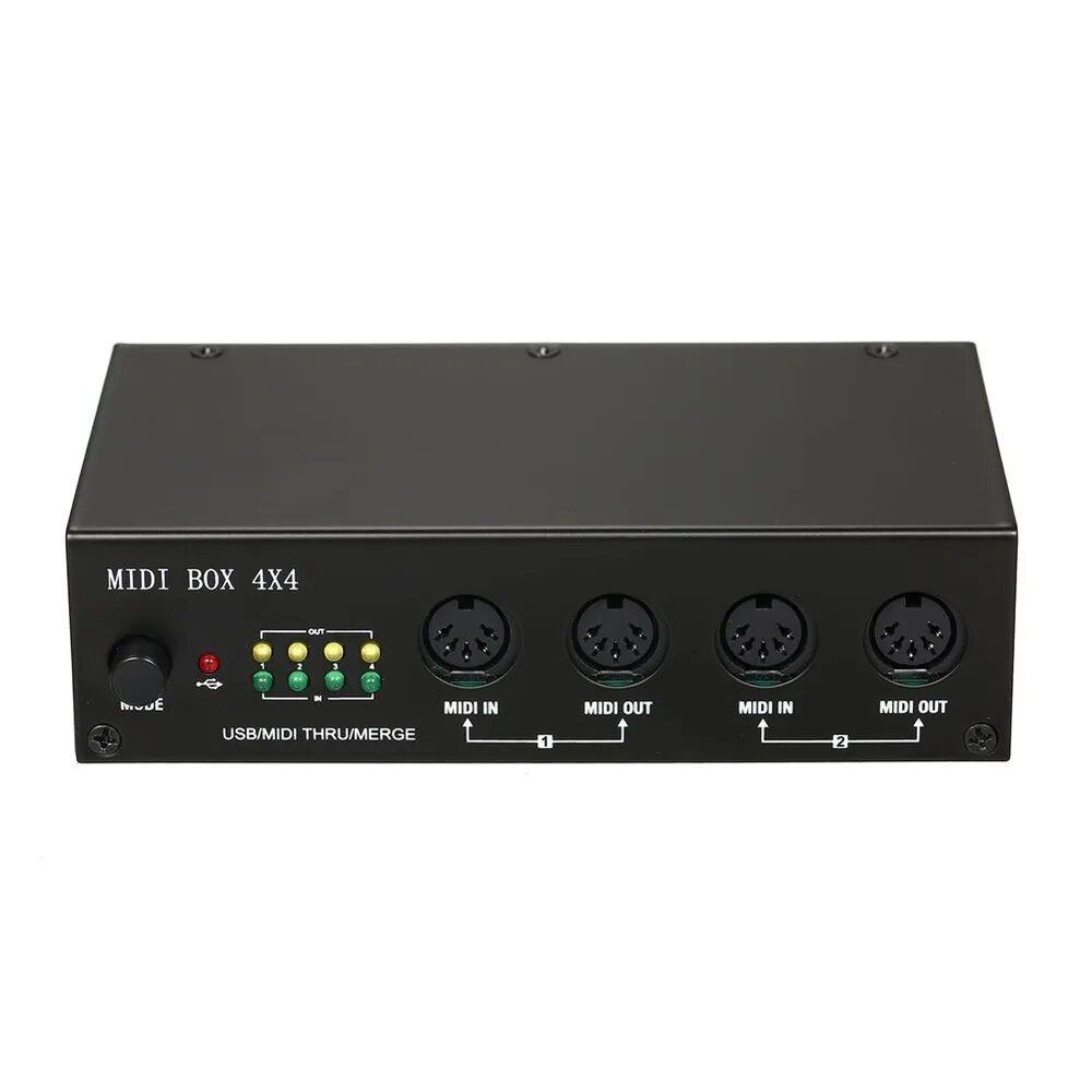 Интерфейс USB MIDI UM4x4 4 входа/4 выхода 64 канала MIDI 4i4o