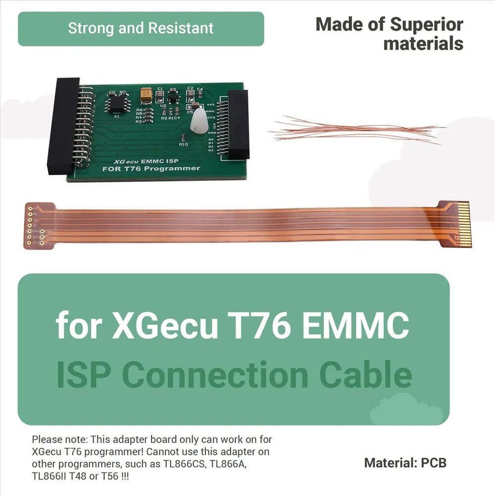 Кабель EMMC ISP Для Внутрисхемного Программирования T76 — фото 1