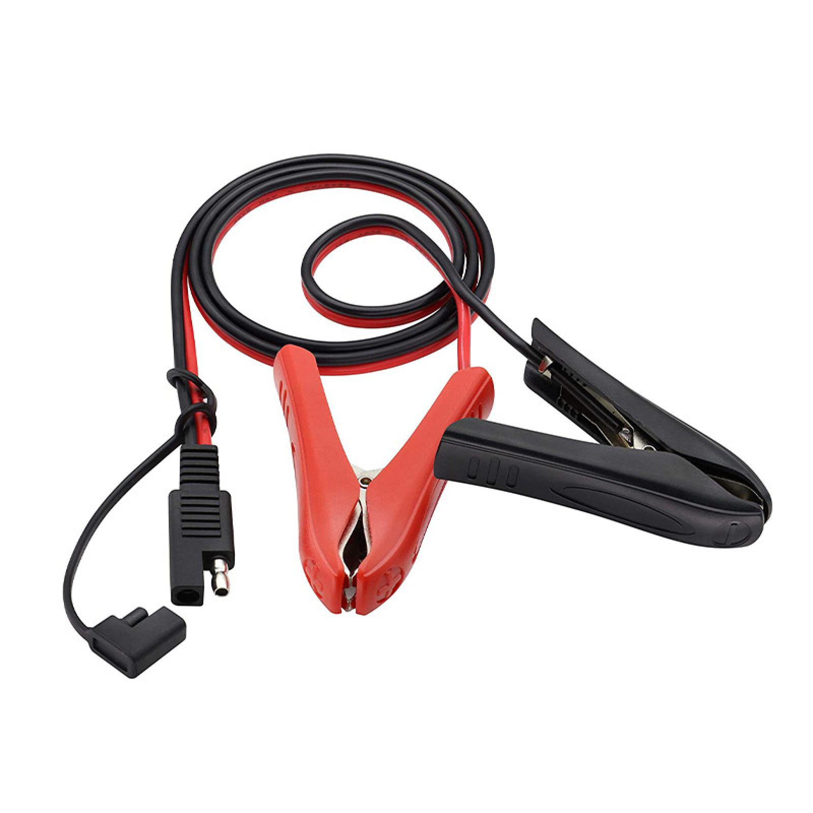 Двуглавый кабель MyPads SAE с зажимом «крокодил» для зарядки солнечных батарей 12-24В 14 AWG