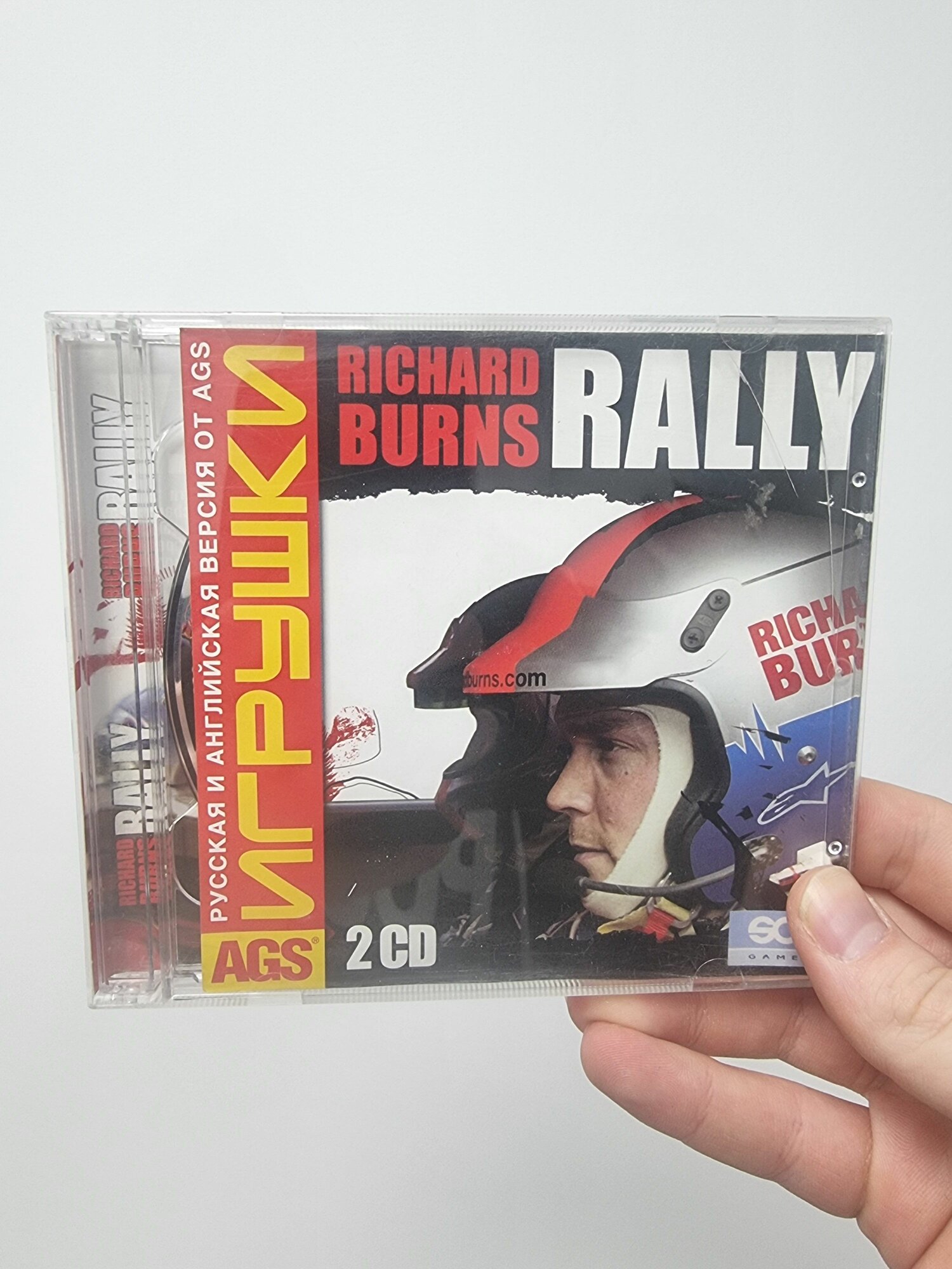 Richard Burns Rally игра для PC на DVD-диске