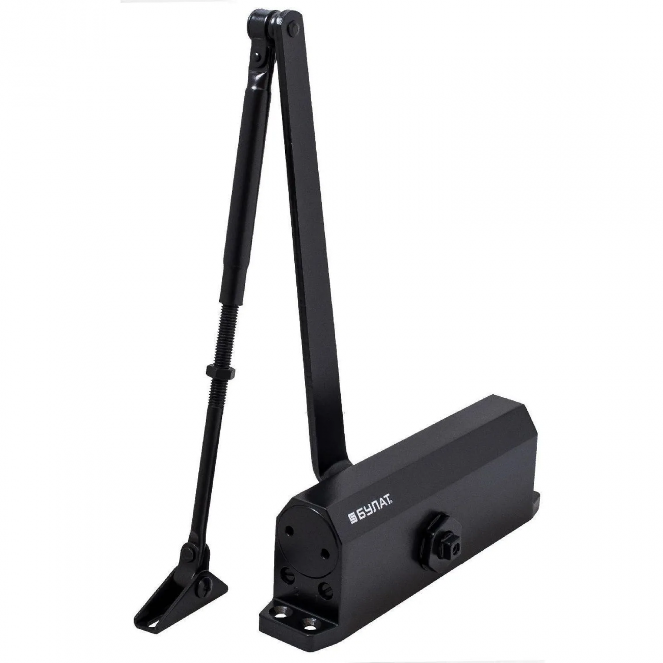 Доводчик булат ARCTIC ДД 504/5 A-B, дверной (80-150 кг) черный 2027017 15379