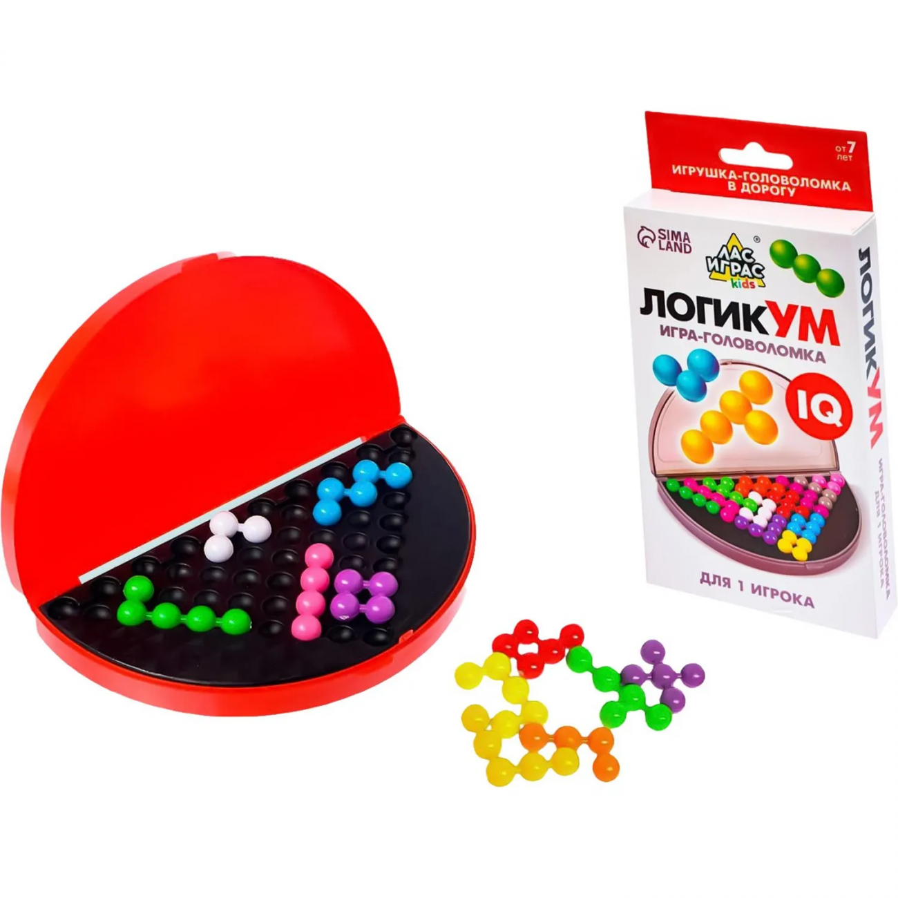 Игра-головоломка ЛогикУМ, №SL-02181, 4051806 Лас Играс Kids 2246134