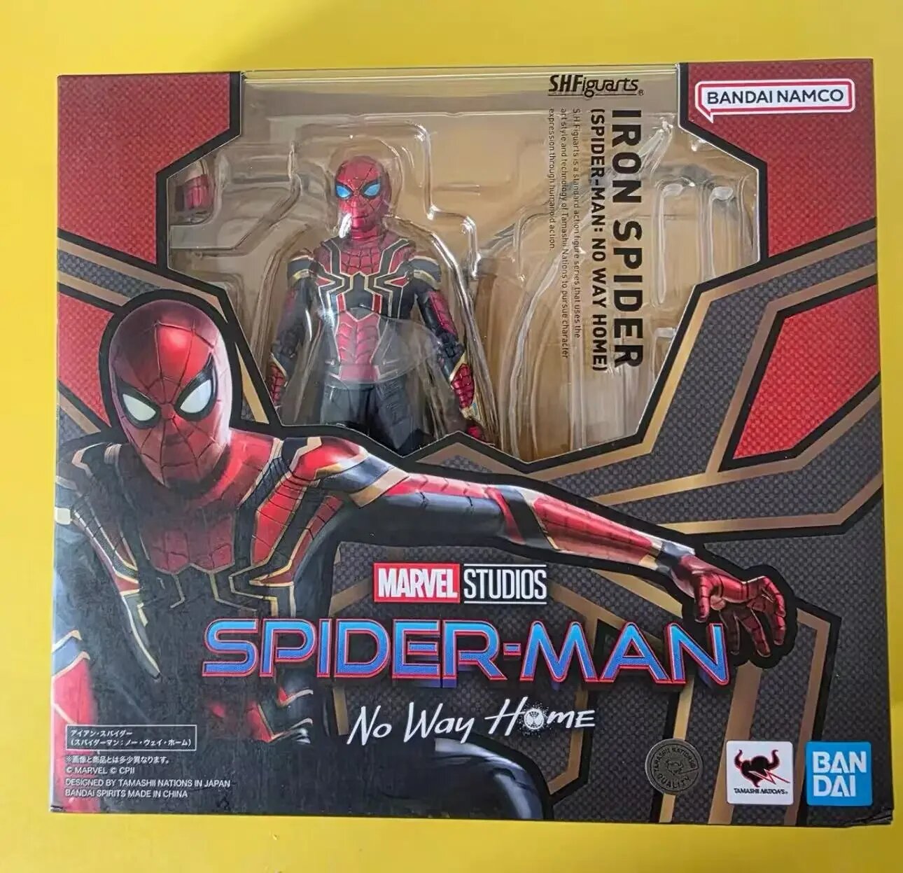 Bandai SHF Marvel Heroes No Return 3 Железный Человек-Паук