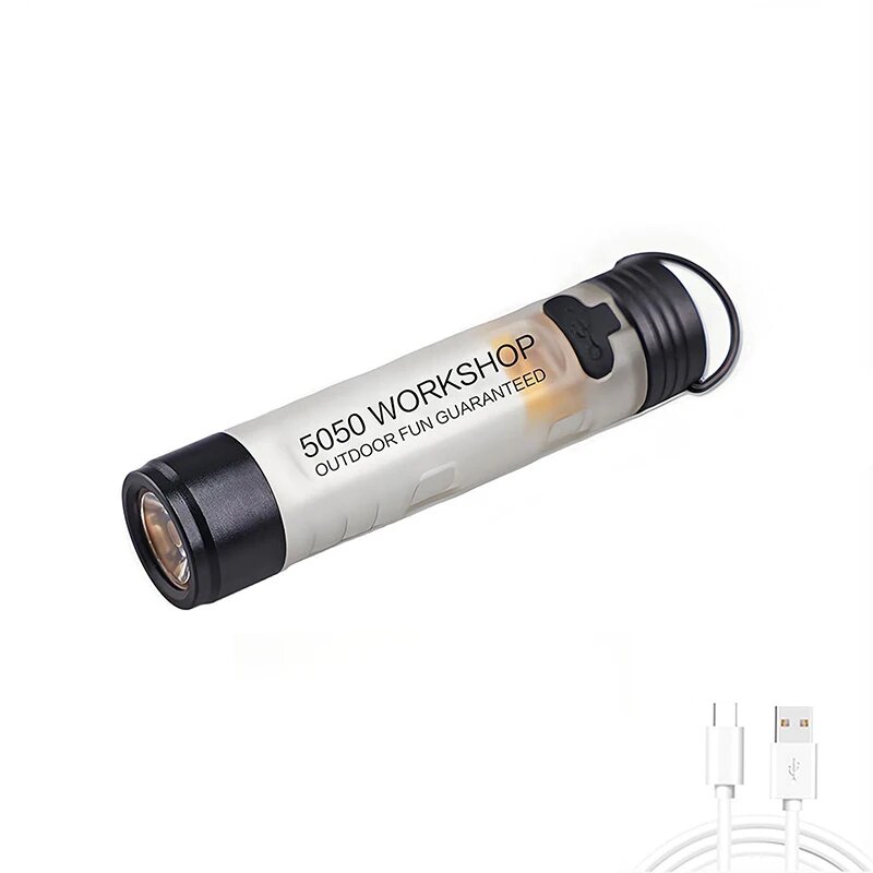 Карманный LED фонарик 5050 USB rechargeable
