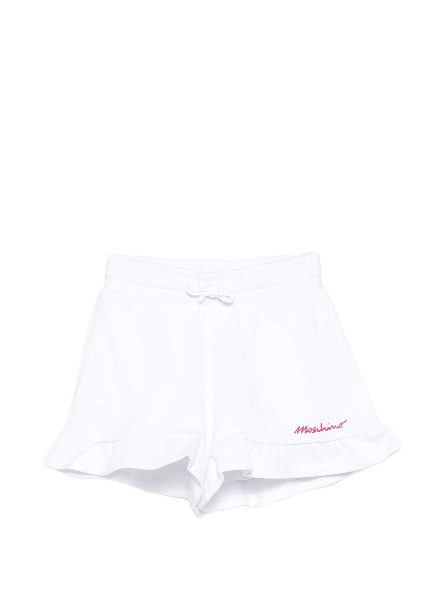 Шорты Ruffled logo-print shorts