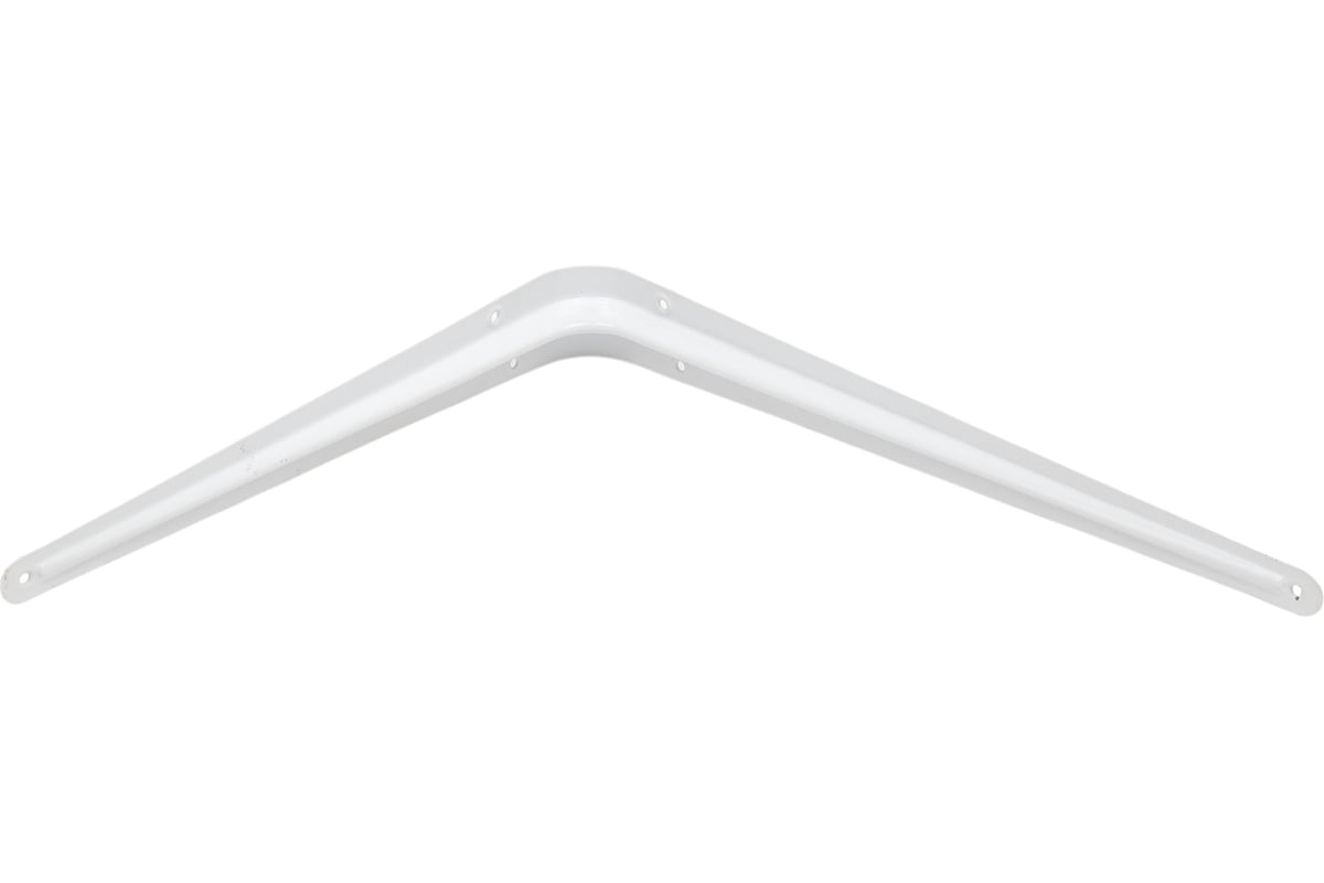 Уголок-кронштейн STAYER MASTER, 345х300мм, белый, металл {37406-1} (1 шт)