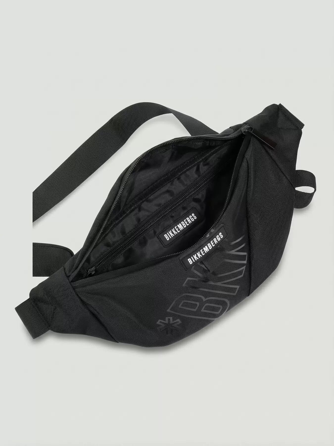 Сумка поясная BIKKEMBERGS, черный — фото 1