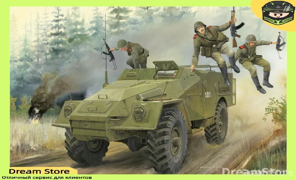 Trumpeter 1/35 05517 Русский БТР-40 Сборная модель Автомобиль ABS пластик