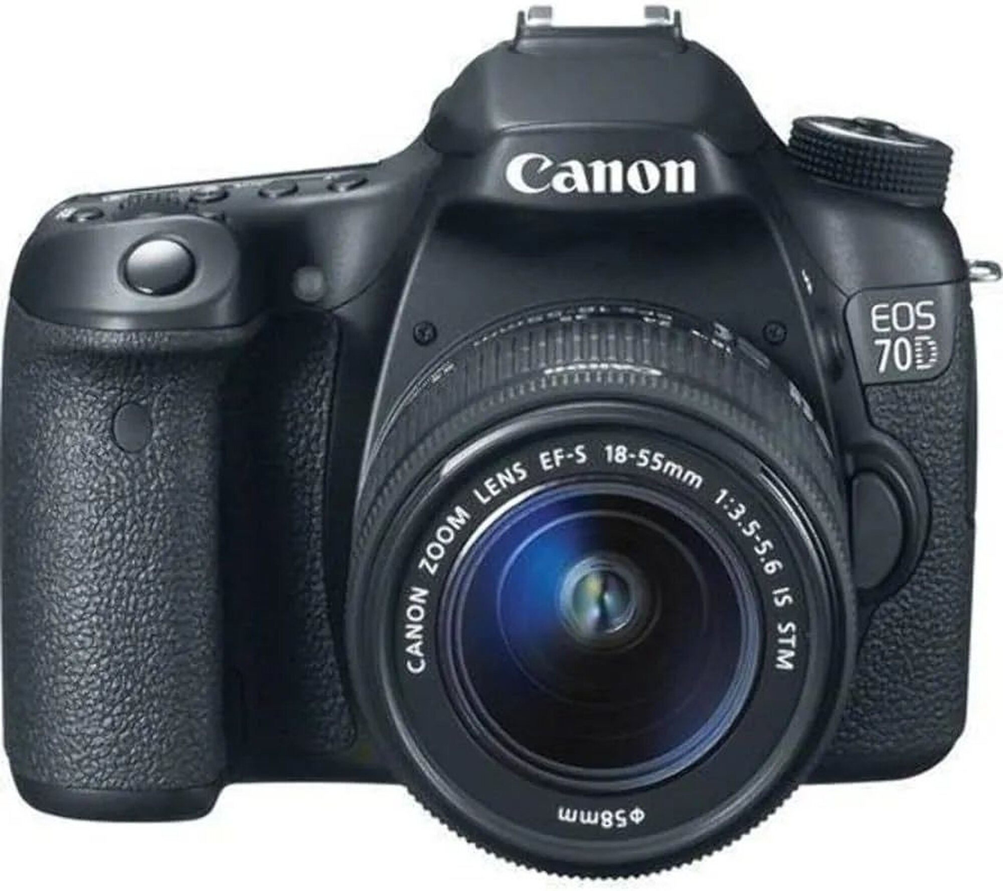 Фотоаппарат Canon EOS 70D Kit, с объективом 18-55mm, сенсорным экраном, Wi-Fi