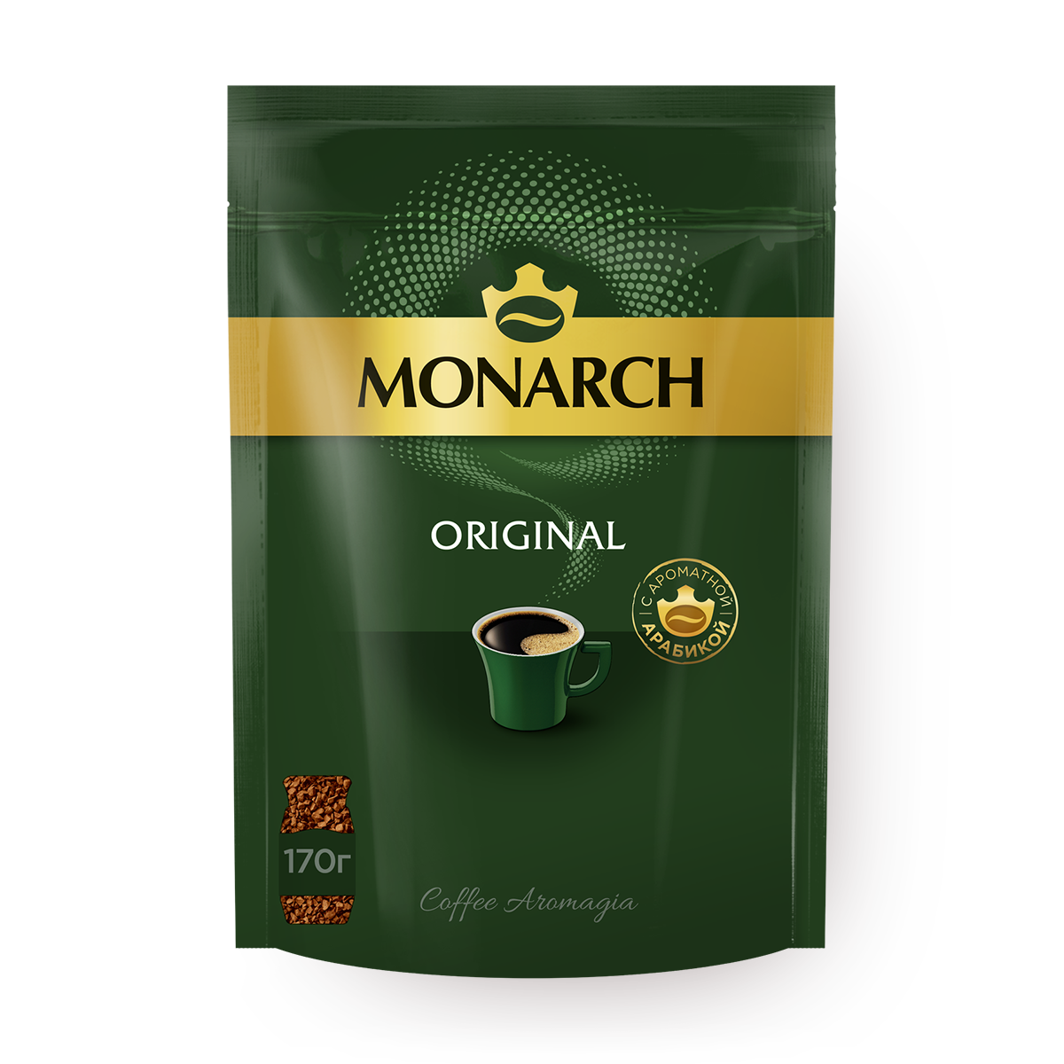 Кофе Monarch Original, сублимированный, 170 граммов, 1 упаковка