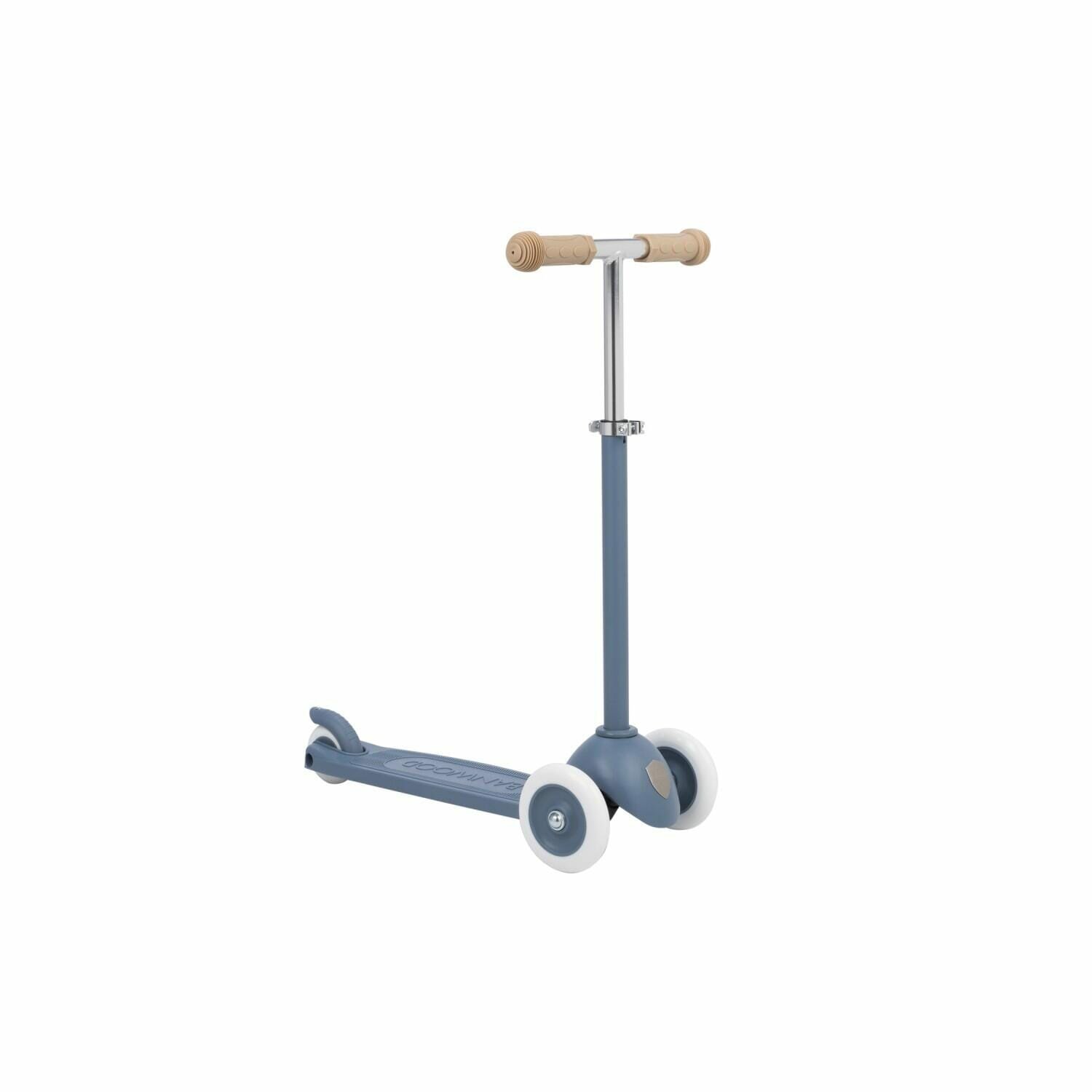 DECATHLON Самокат Banwood ECO, синий, регулируемый руль 70-80 см, дека 29.3x10 см, нагрузка до 50 кг