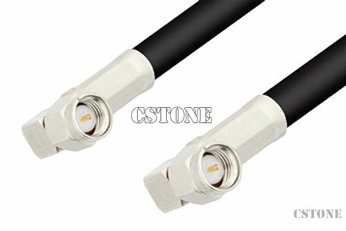 SMA штыревой угловой к SMA штыревой угловой кабель используя 75 Ohm RG59 коаксиальный