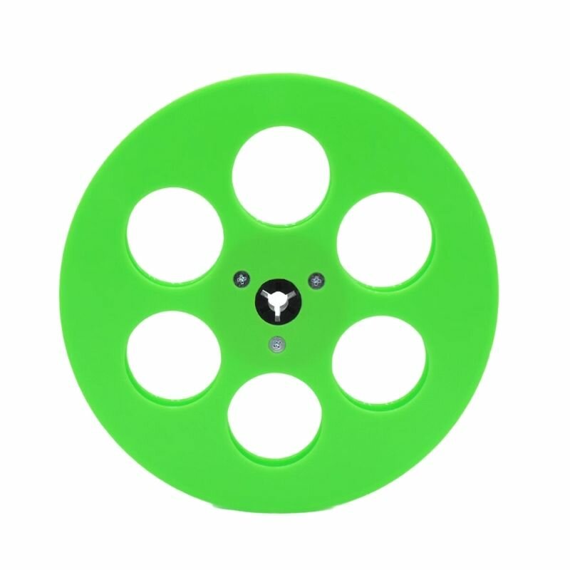 (1 шт.) 7-дюймовый 6-отверстный резиновый диск, черная сердцевина - Зеленый