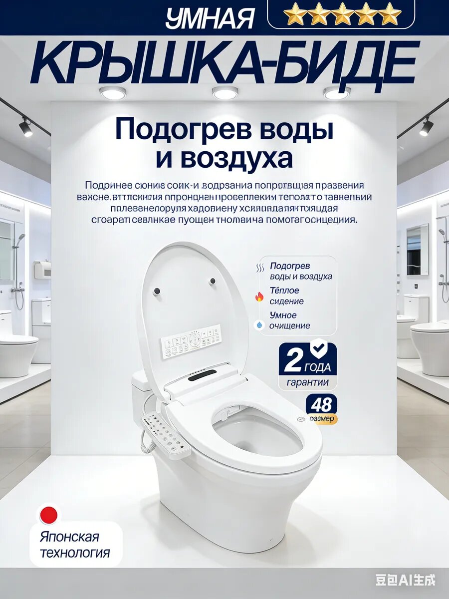 Умная крышка для унитаза