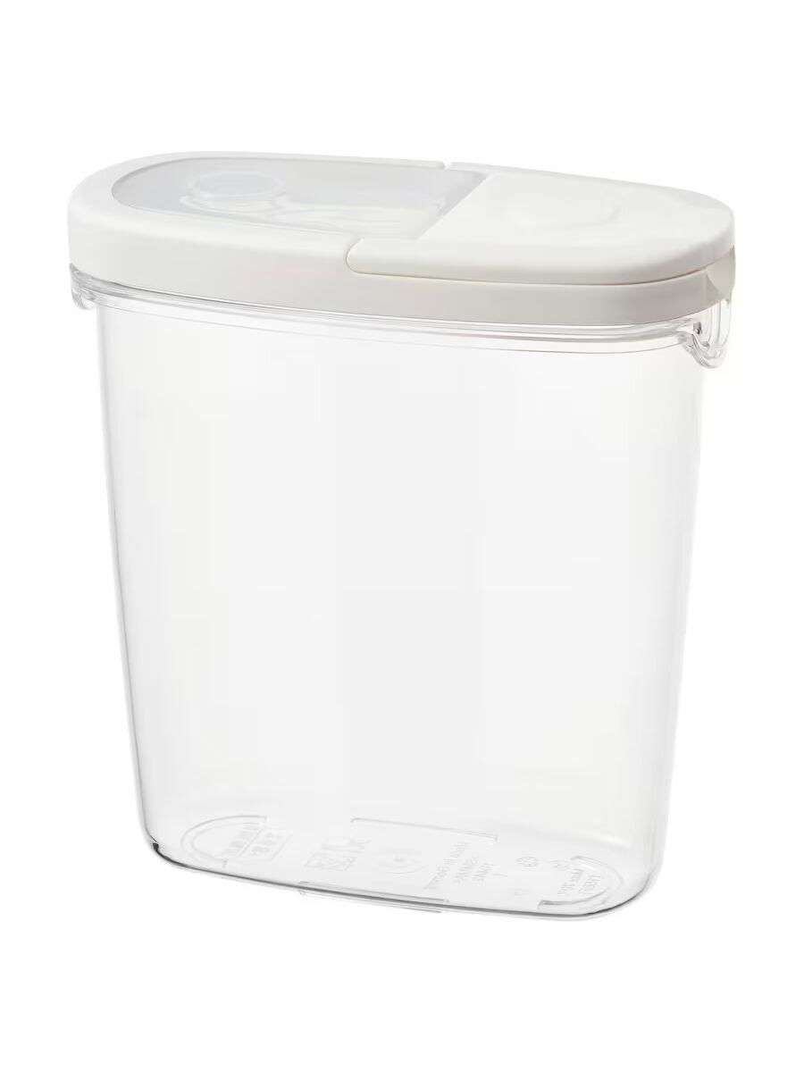 Икеа 365+ Контейнер с крышкой для сухих продуктов, 1.3 л Икеа ( IKEA)