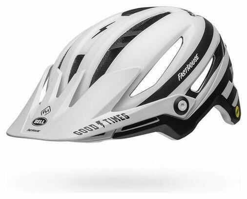 DECATHLON шлем защитный decathlon bell sixer integrated mips, белый, 52-56 см