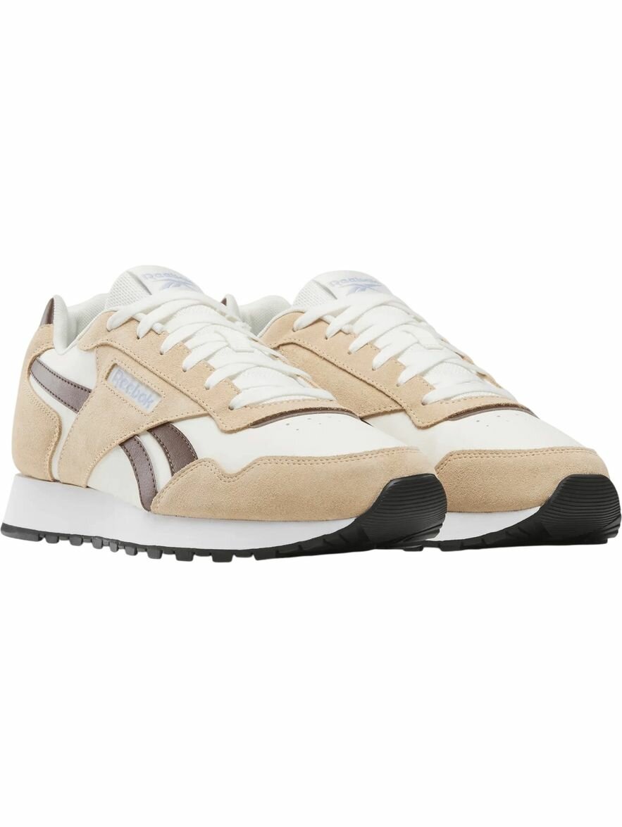 Кроссовки Reebok Glide, полнота F, размер 10,5 US, бежевый/коричневый — фото 1