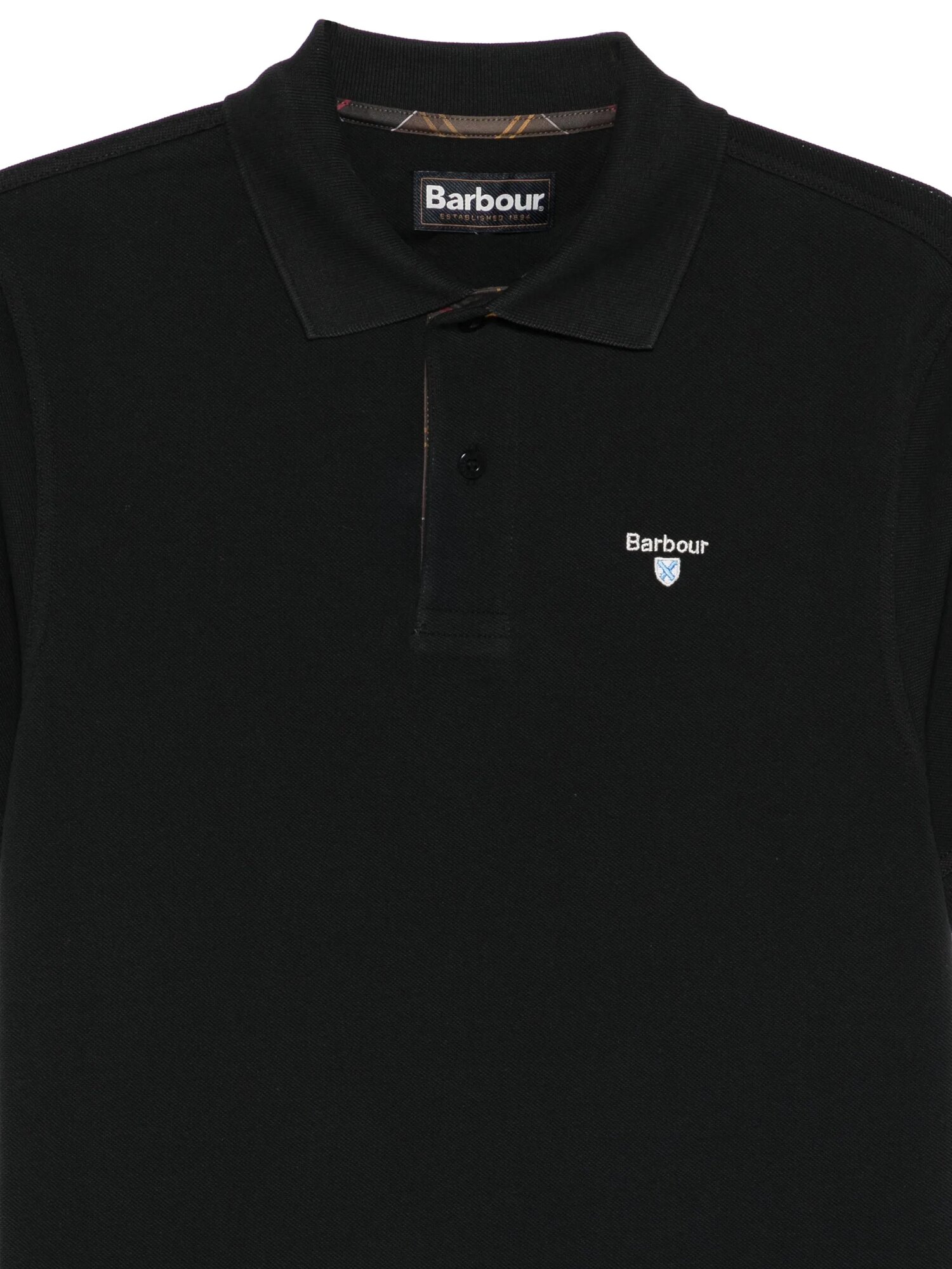 Рубашка Barbour, размер L, black / black — фото 1